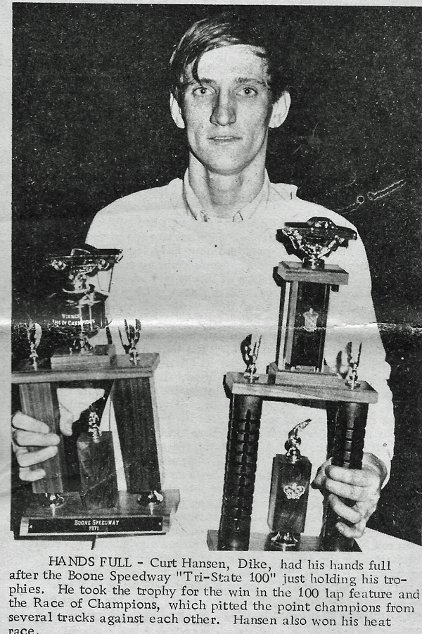 Midwest Racing Archives: Champ vs. Champ; the Tri-State 100 at Boone