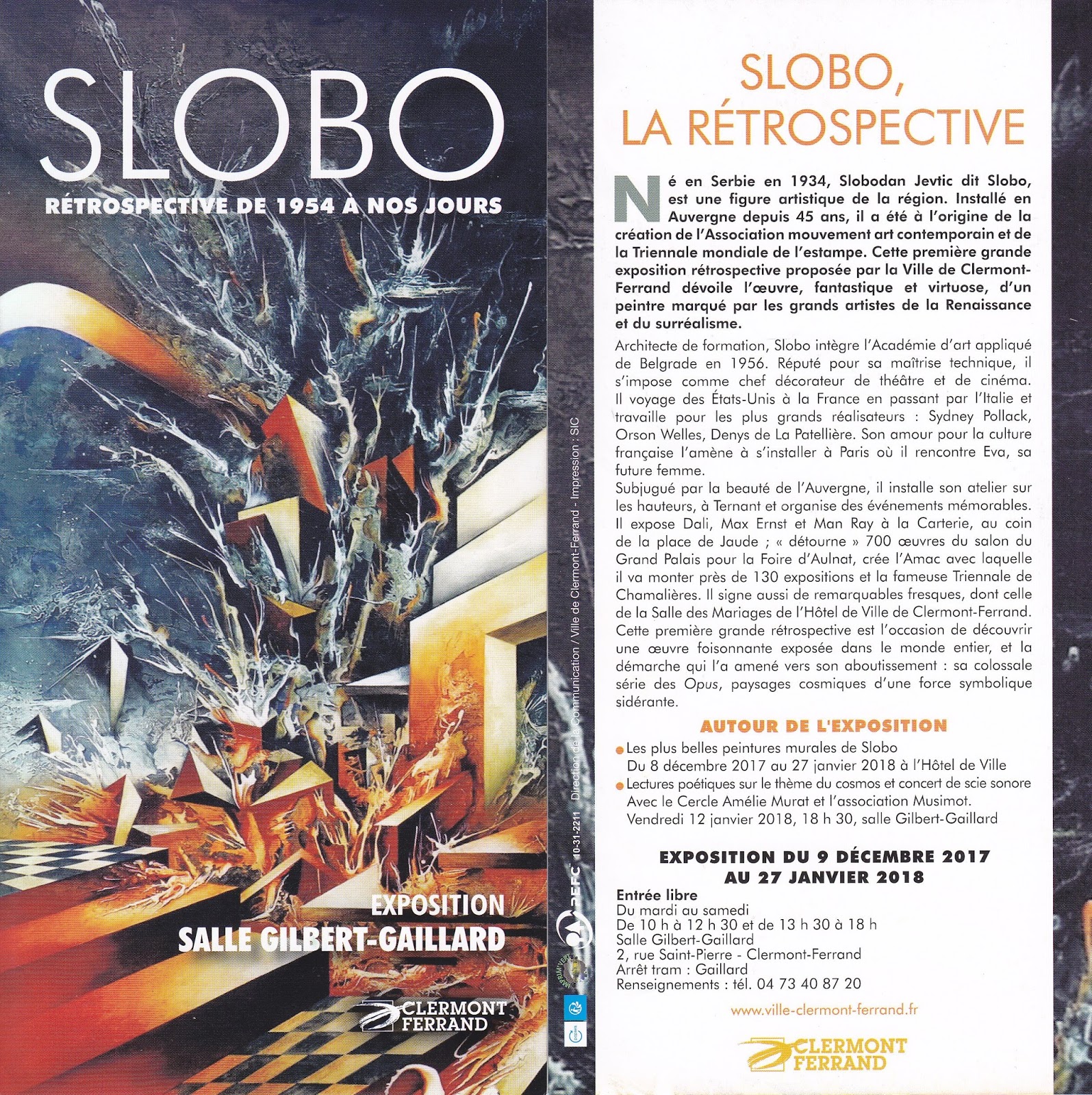 L'Ex-Libris Français: SLOBO, la RÉTROSPECTIVE : à visiter ...