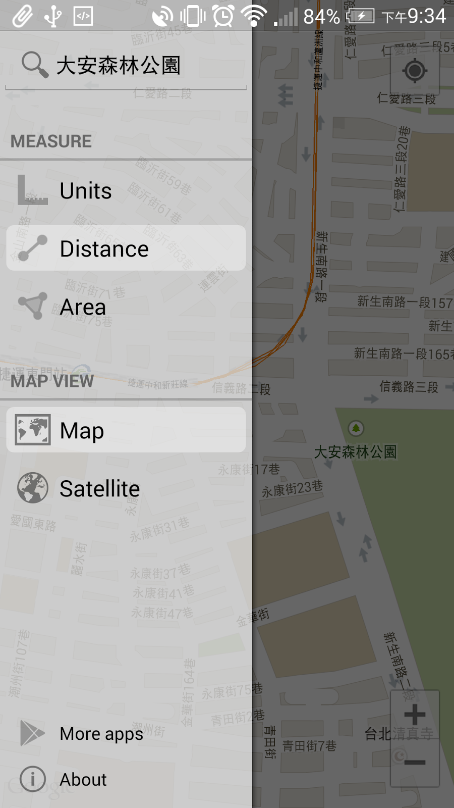 如何在 Google 地圖測量兩地直線距離、路線長度與區域面積？