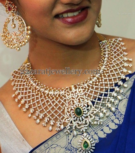 Simran Indian Diamond Wedding Sets - Jewellery Designs