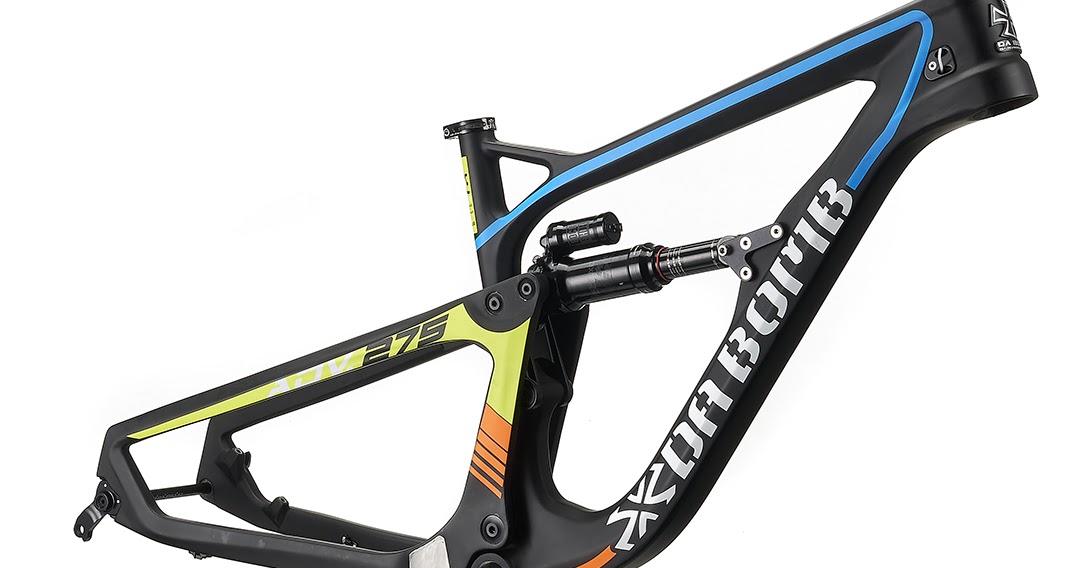 DA BOMB Bikes: Extreme MTB Frames & Components: ADV 275 - carbon frame