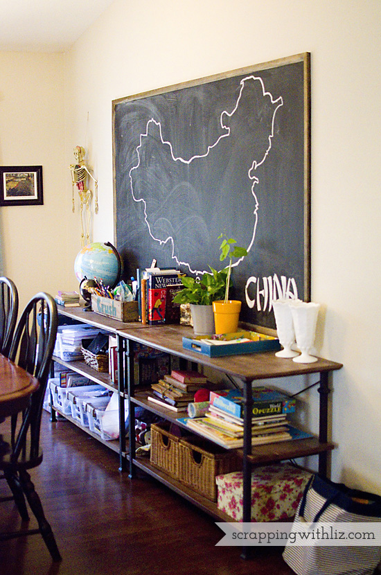 Summer Bucket List - Chalkboard Style / Scrapping with Liz