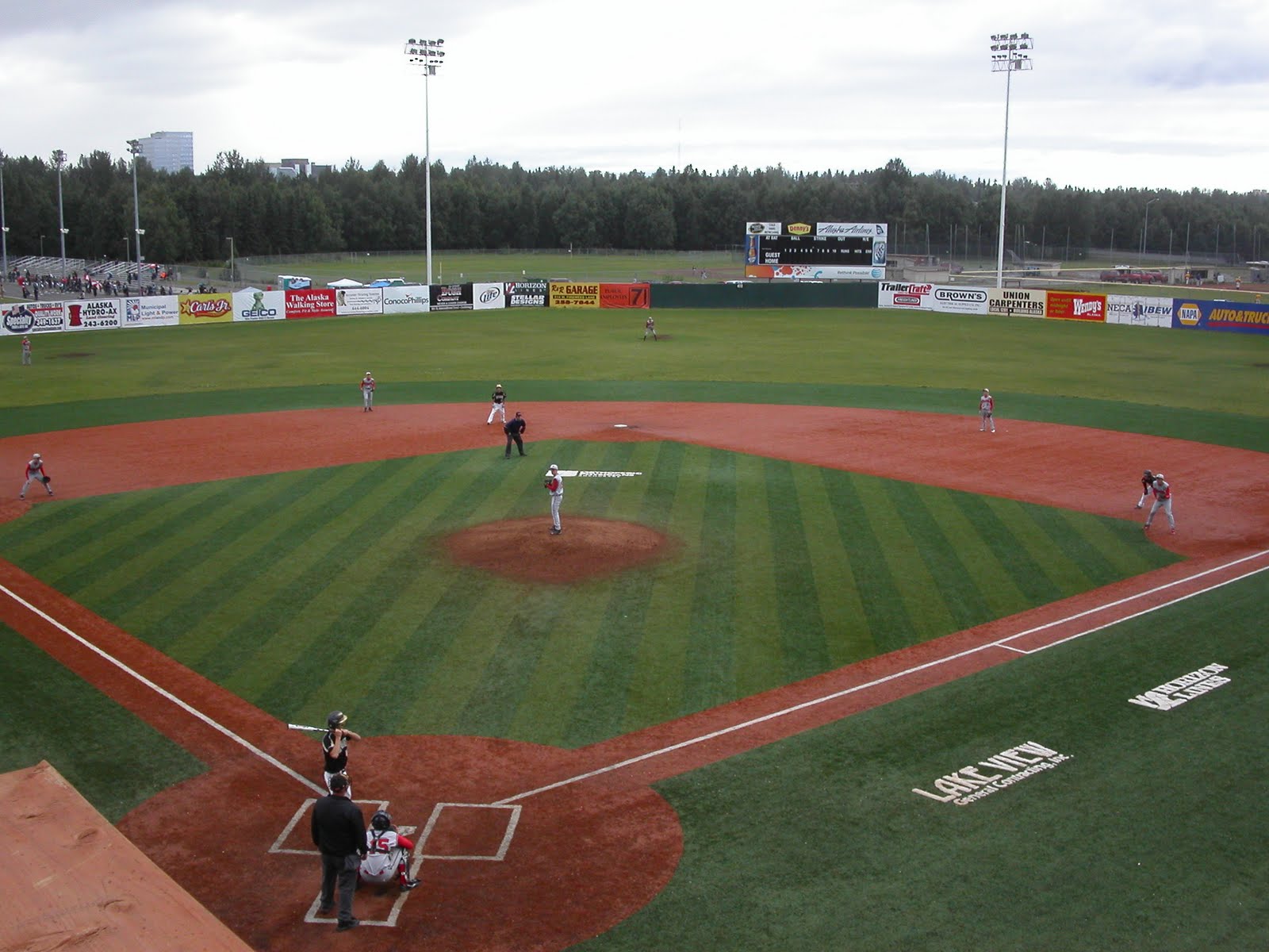 Bill & Nancy's Travels: Mulcahy Stadium, Anchorage, AK