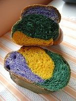 Judy's Gross Eats: Bread Baking Day #55: Colored Bread