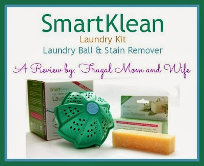 Frugal Mom and Wife: SmartKlean Laundry Kit - Laundry Ball & Stain ...