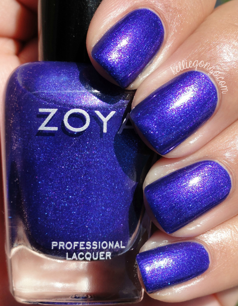 KellieGonzo: Zoya Summer 2015 Paradise Sun Collection Swatches & Review