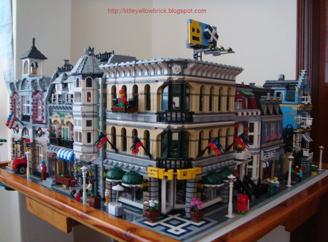 Little Yellow Brick - A Lego Blog: Our Growing Lego Modular Town - Five ...