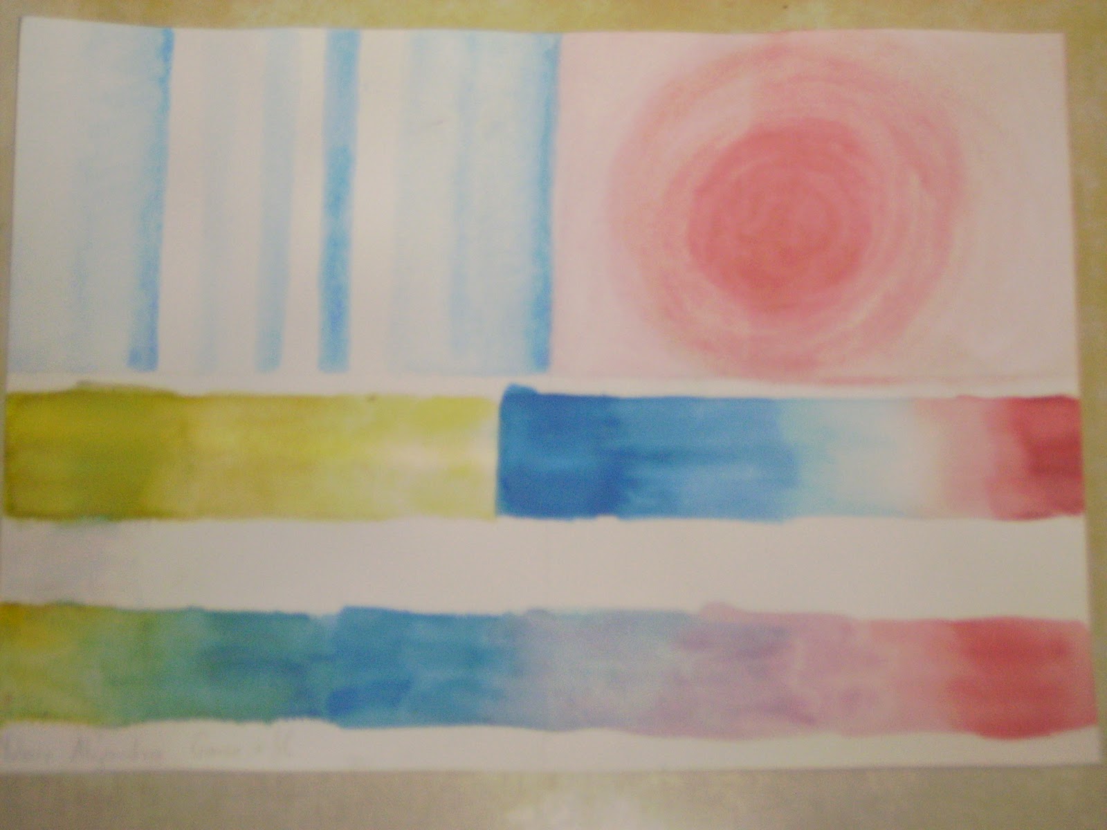 Técnicas de Representación: Círculo Crómatico Difuminado