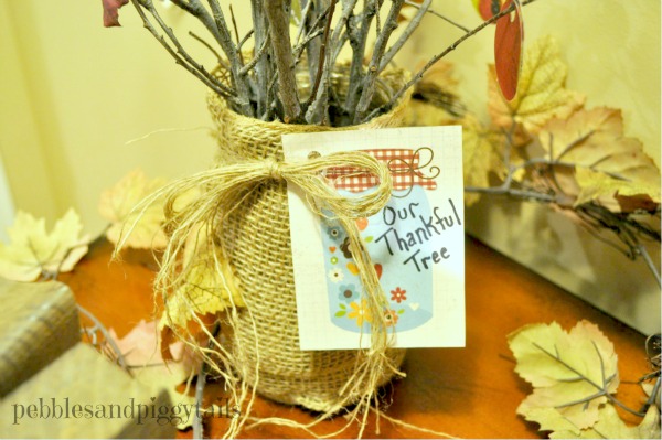 How to Make a Simple Thankful Tree | Making Life Blissful