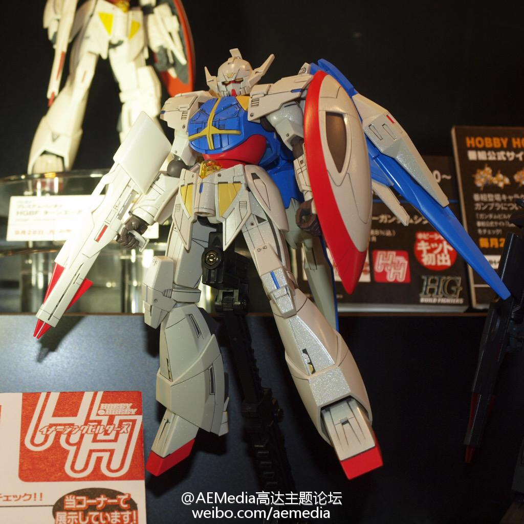 Custom Build: HGBF 1/144 Turn A Gundam Shin + O Raiser Exhibited at ...