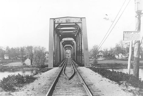 Industrial History: Trail/Wabash Bridge over Kankakee River at Custer Park