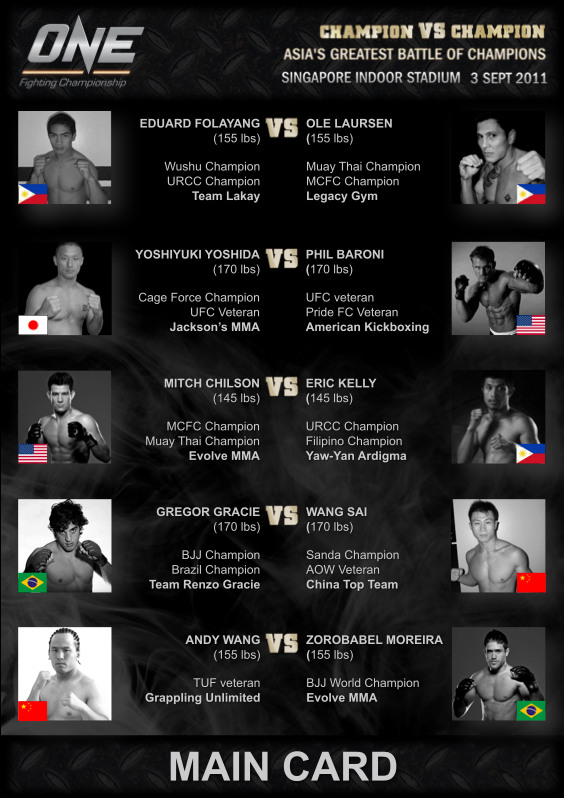 Evolve MMA : ONE Fighting Championship!