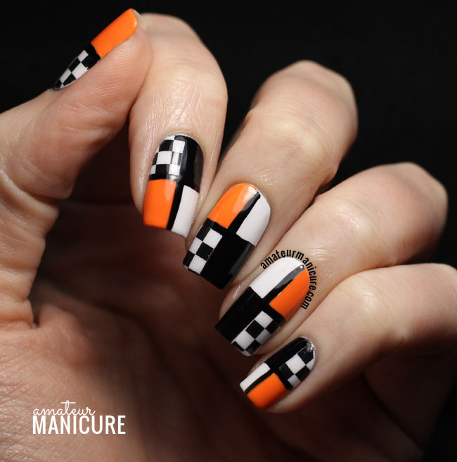 Amateur Manicure : A Nail Art Blog: Mod is the New Black