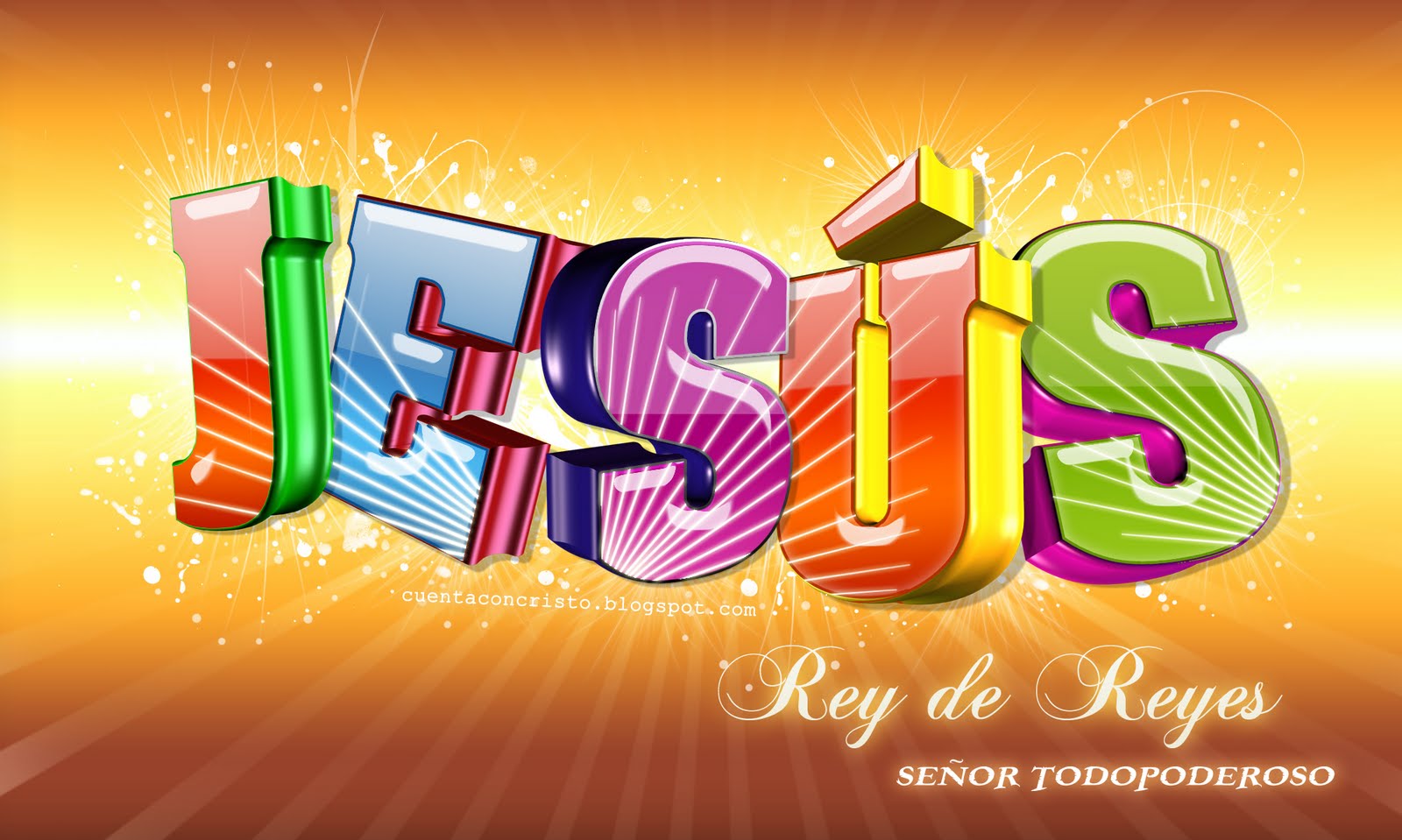 JESÚS, Rey de Reyes...Señor TODOPODEROSO. ~ .•* Cuenta con Cristo*•.