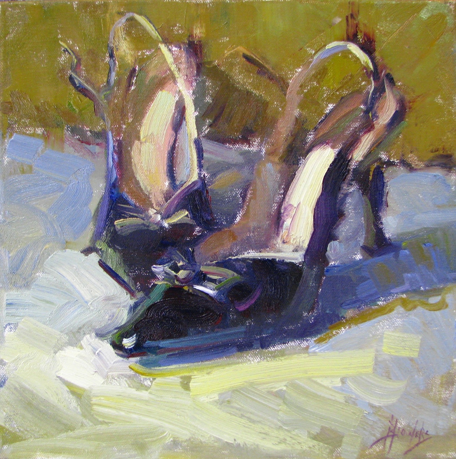 Barbara Flowers | En plein air /Figurative painter | Tutt'Art ...