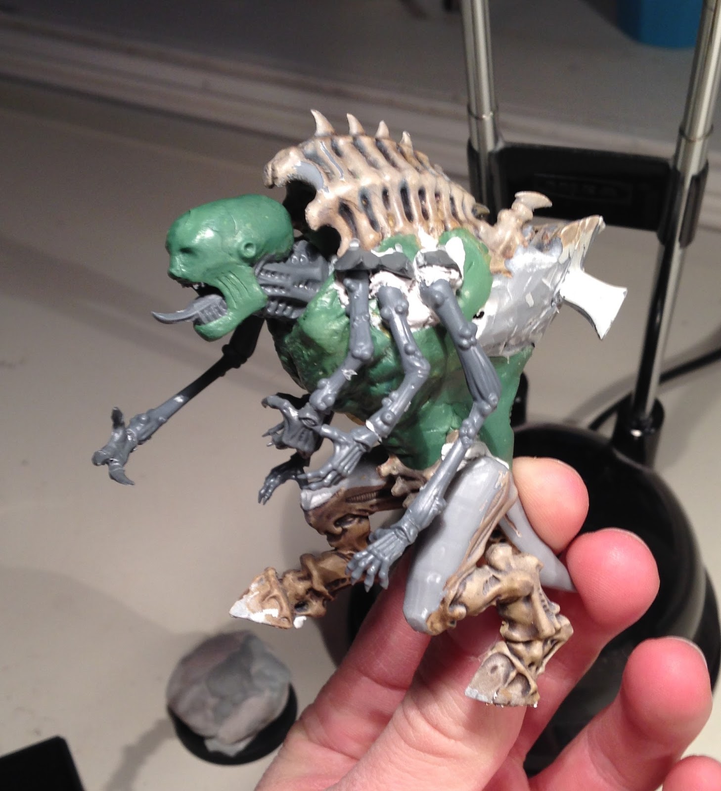 WilhelMiniatures: Tutorial: Creating the Genestealer Cult Beast