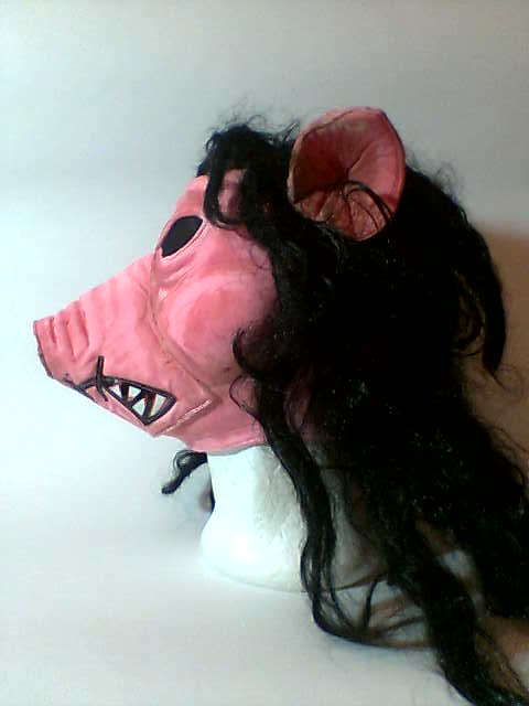 Máscara de PIG SAW fabricada por EL DORADO & XTREME LUCHA ~ EXTREME ...