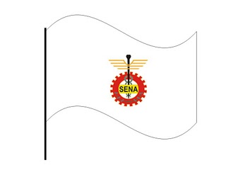 INNOVACIÓN Y CREATIVIDAD: SÍMBOLOS DEL SENA (BANDERA,ESCUDO Y LOGOTIPO)