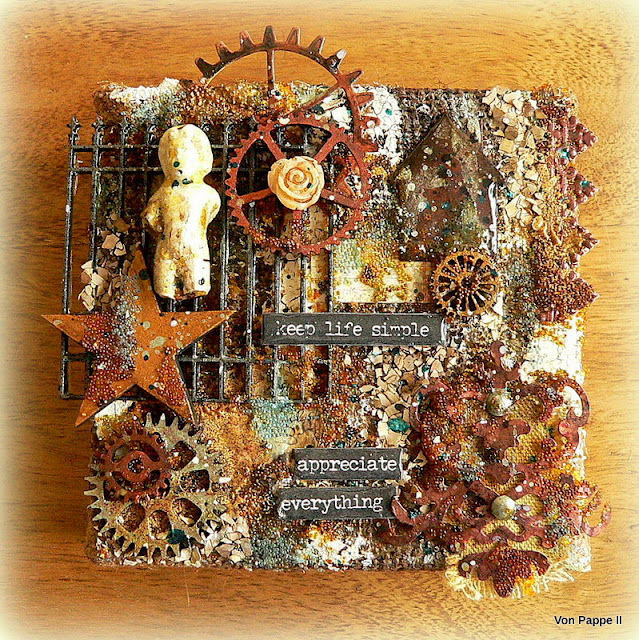 Von Pappe II: Keep Life Simple! - Steampunk Canvas for SanDee&amelie's ...