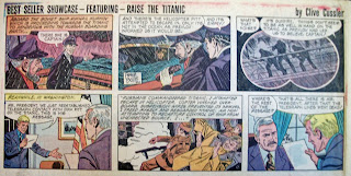 Clive Cussler Book Collecting: Raise the Titanic Comic Strips