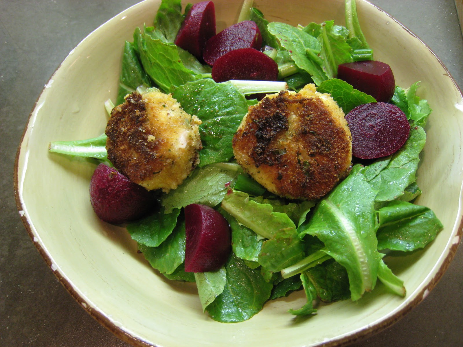 Farmer Jo: Fried Goat Cheese