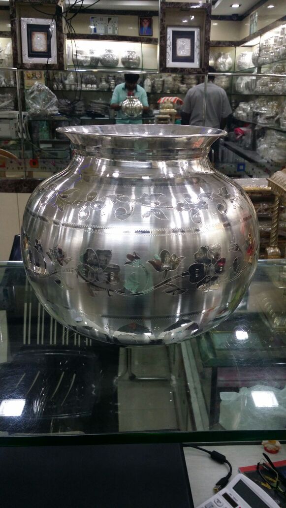 MADHAVI SILVER PALACE: SILVER POTS or BINDELU ANTIQUE POTS