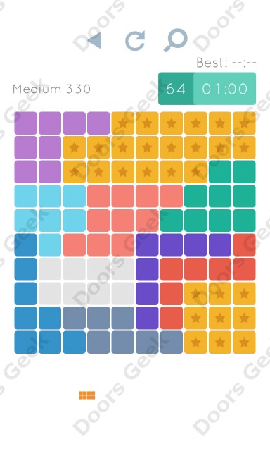 Blocks & Shapes [Medium] Level 330 Solution ~ Doors Geek