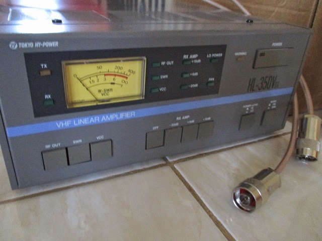 Gromikom Radio: Tokyo Hy-power (THP) HL-350VDx 2M Amplifier SN#9101717