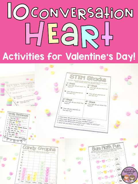 What the Teacher Wants!: 10 Conversation Heart Activities Your Students ...