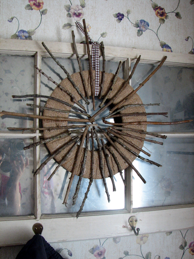 Mary Ann's House: Stick Wreath
