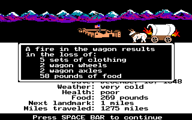 Super Adventures in Gaming: The Oregon Trail (MS-DOS)
