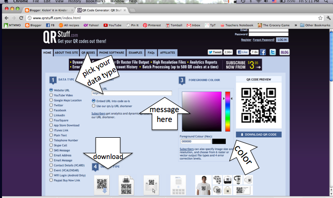 Kickin' It With Class: QR Codes for Meet the Teacher