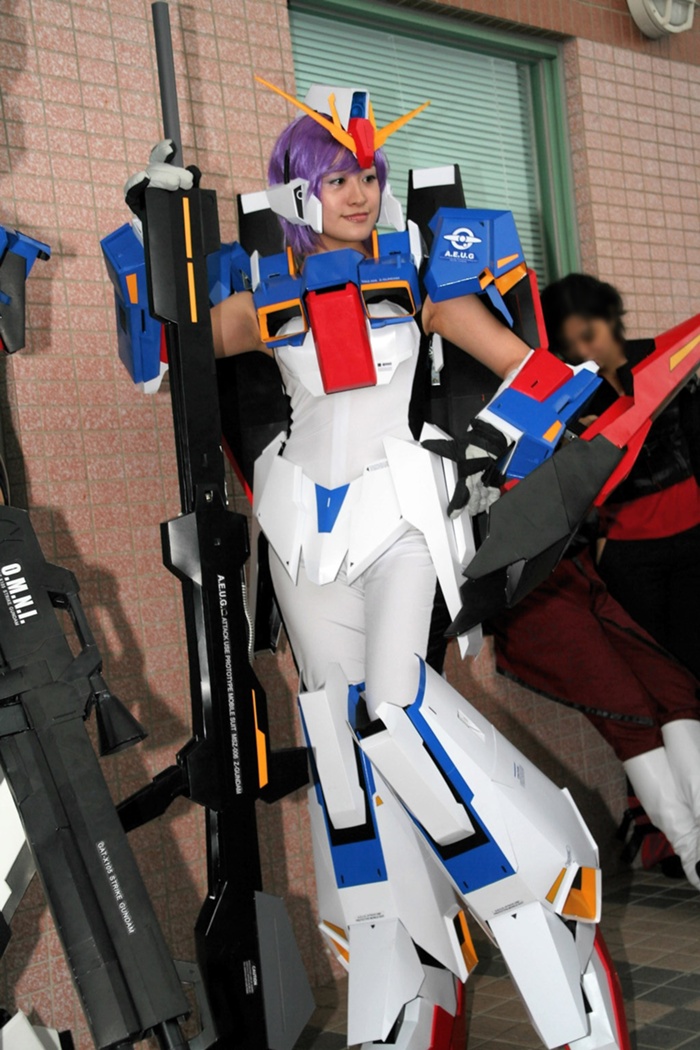 GUNDAM GUY: Gundam Cosplay: RG Zeta Gundam (Real Girl Ver.) [Updated 9 ...