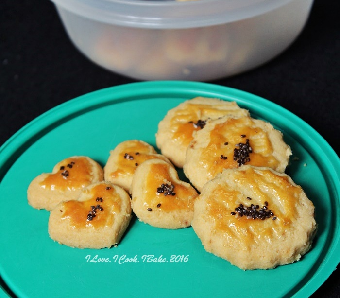 I Love. I Cook. I Bake.: Salted Egg Yolk Cookies