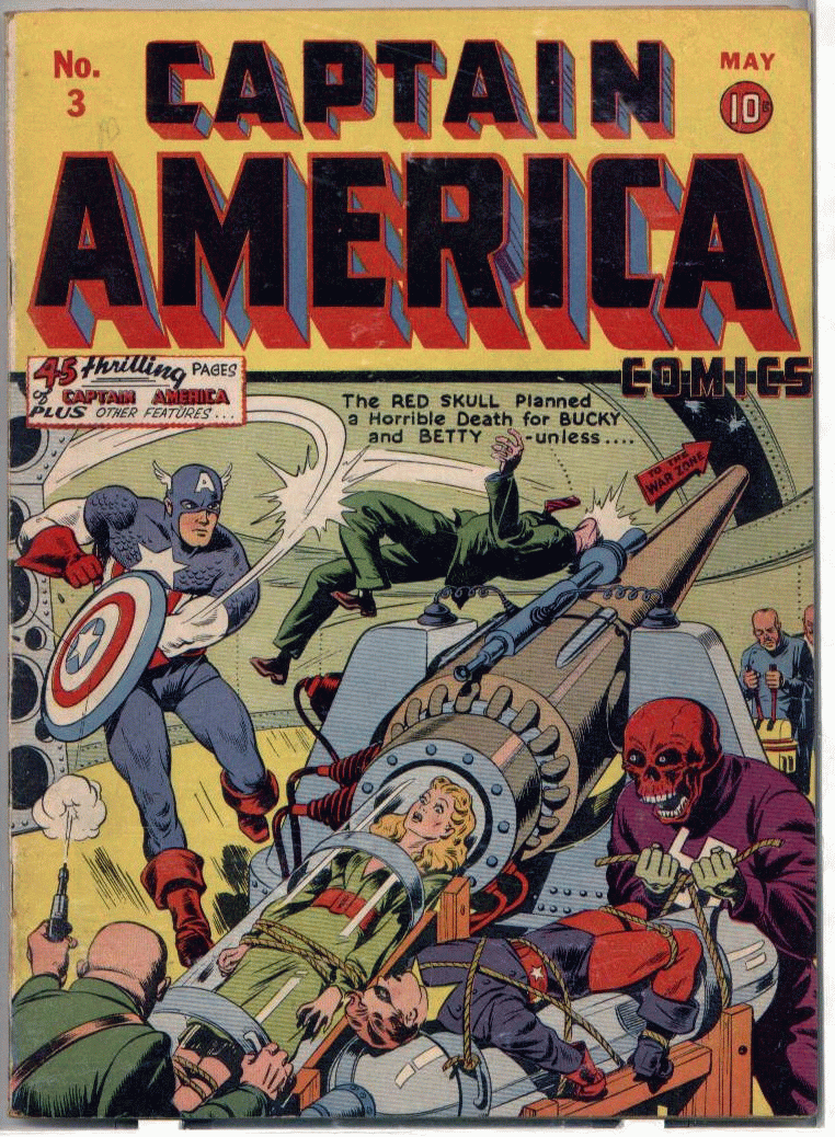 Comic Book Hunter & Gatherer: Captain America Comics #3 - Stan Lees ...