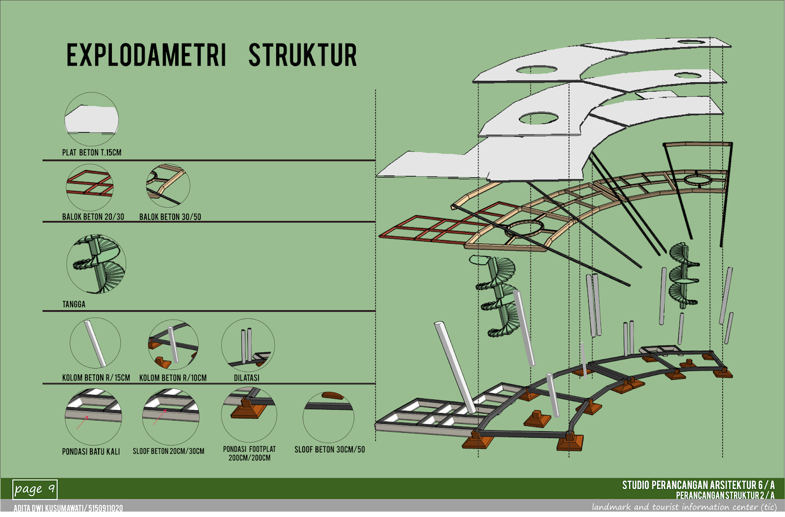 My Studio Design: EXPLODAMETRI STRUKTUR