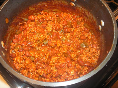 The Briny Lemon: Chicken-Chili Nachos with Spicy Cheddar Sauce