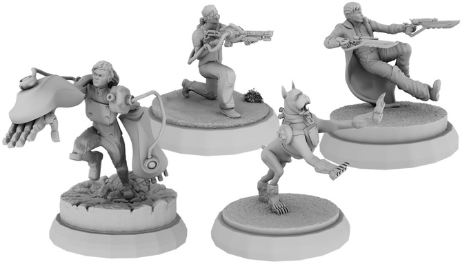 Wargame News and Terrain: Titan Zero Industries: Ictus - 30mm Tabletop ...