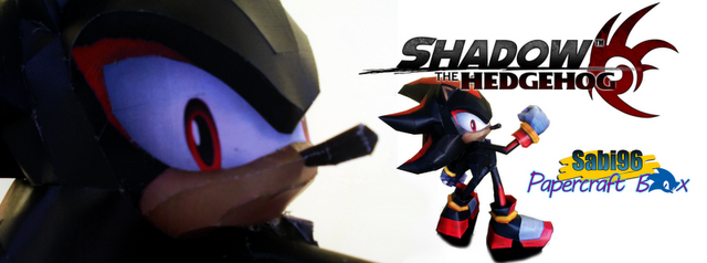 Shadow the Hedgehog Papercraft | Papercraft Paradise | PaperCrafts ...