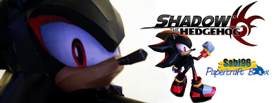 Shadow the Hedgehog Papercraft | Papercraft Paradise | PaperCrafts ...