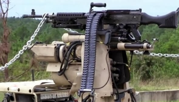 US Military Is Testing Ground Robots That Can Fire Machine Gun | Go ...