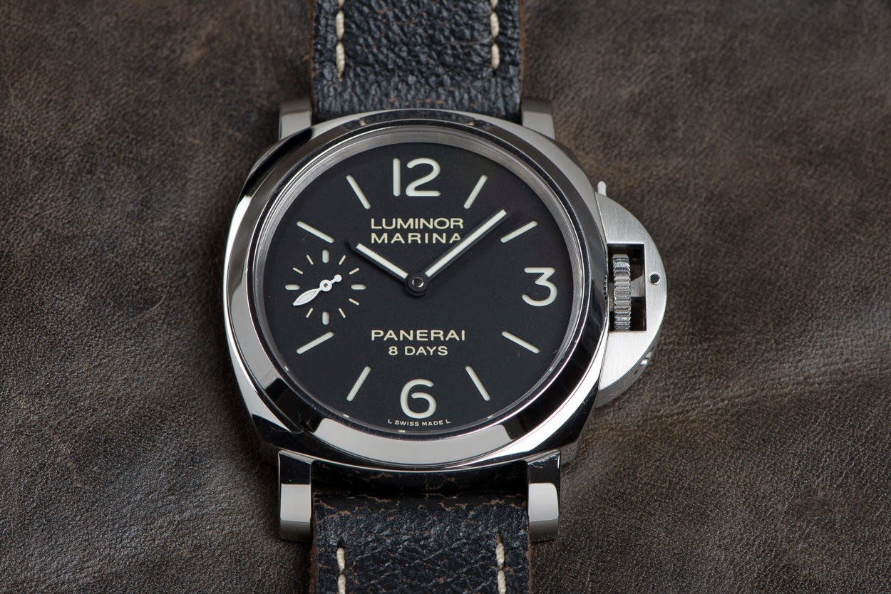 Swiss Design Watches: Panerai Luminor Marina 8-Days PAM00510 Review