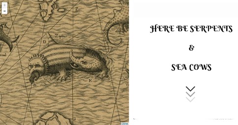 Maps Mania: Here Be Sea Monsters