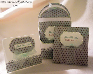 Cute and Some: "PUT IT ON DISPLAY" BATH SALTS