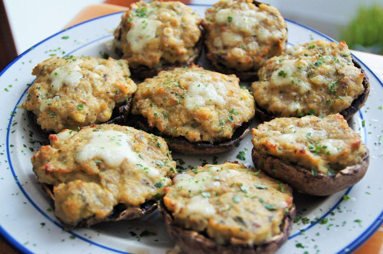 I piaceri della tavola: Funghi Portobello ripieni