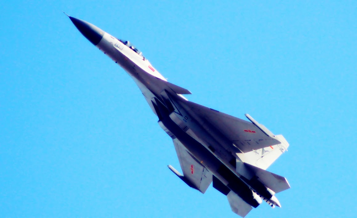 Production Version J-15 Flying Shark Carrier Borne Fighter Jet Makes an ...