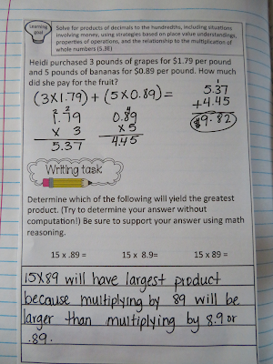 Teaching with Heart Matters : Math Journals in 5th Grade (and all grades!)