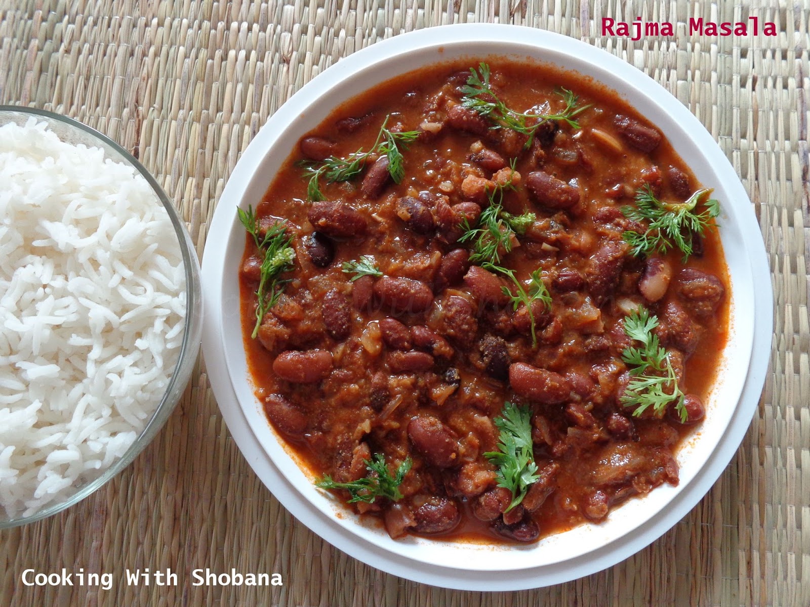 Cooking With Shobana : RAJMA MASALA