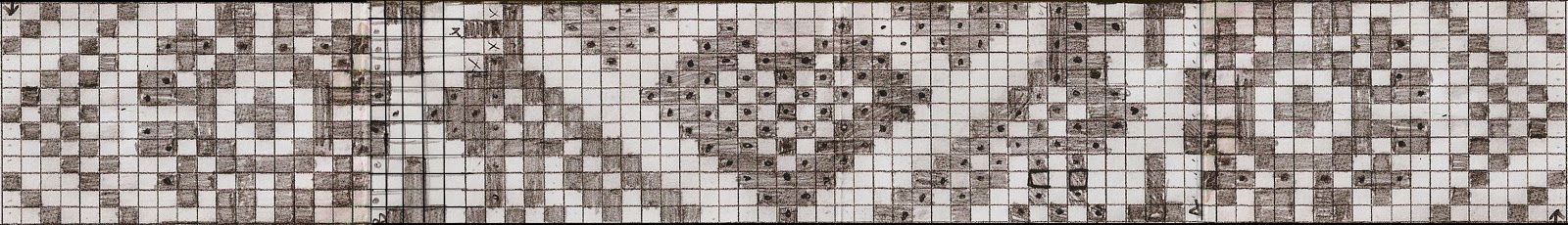 Reggie the Potter... and Tape Loom Weaver: Transferring Needlework ...