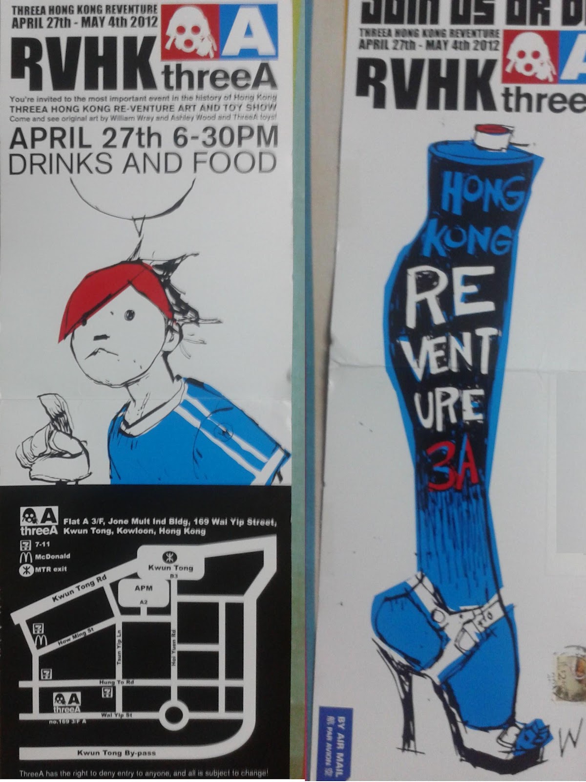 Everydayonwards...Toy & other interest...: ThreeA, 3A, Re-Venture (RVHK ...